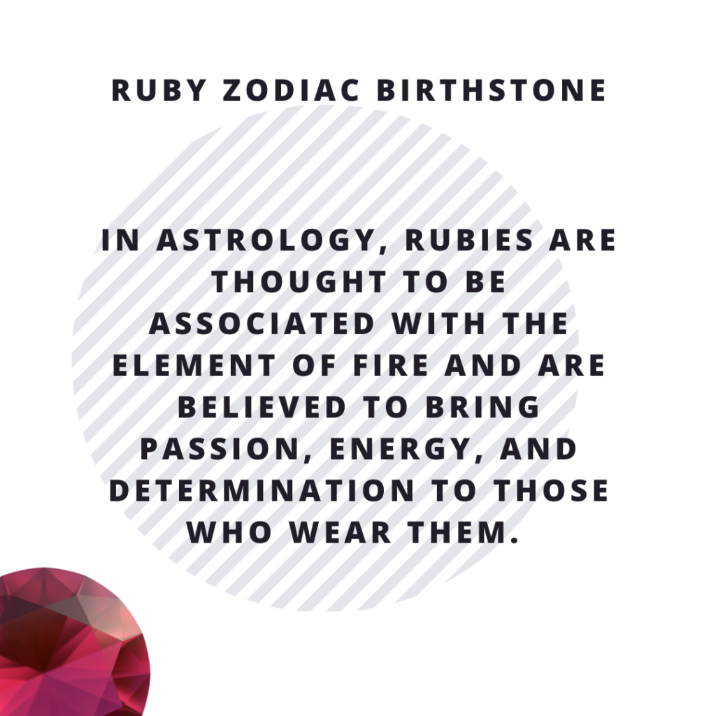 July Birthstone Ruby: Color, Meaning, History, Healing Properties, and ...