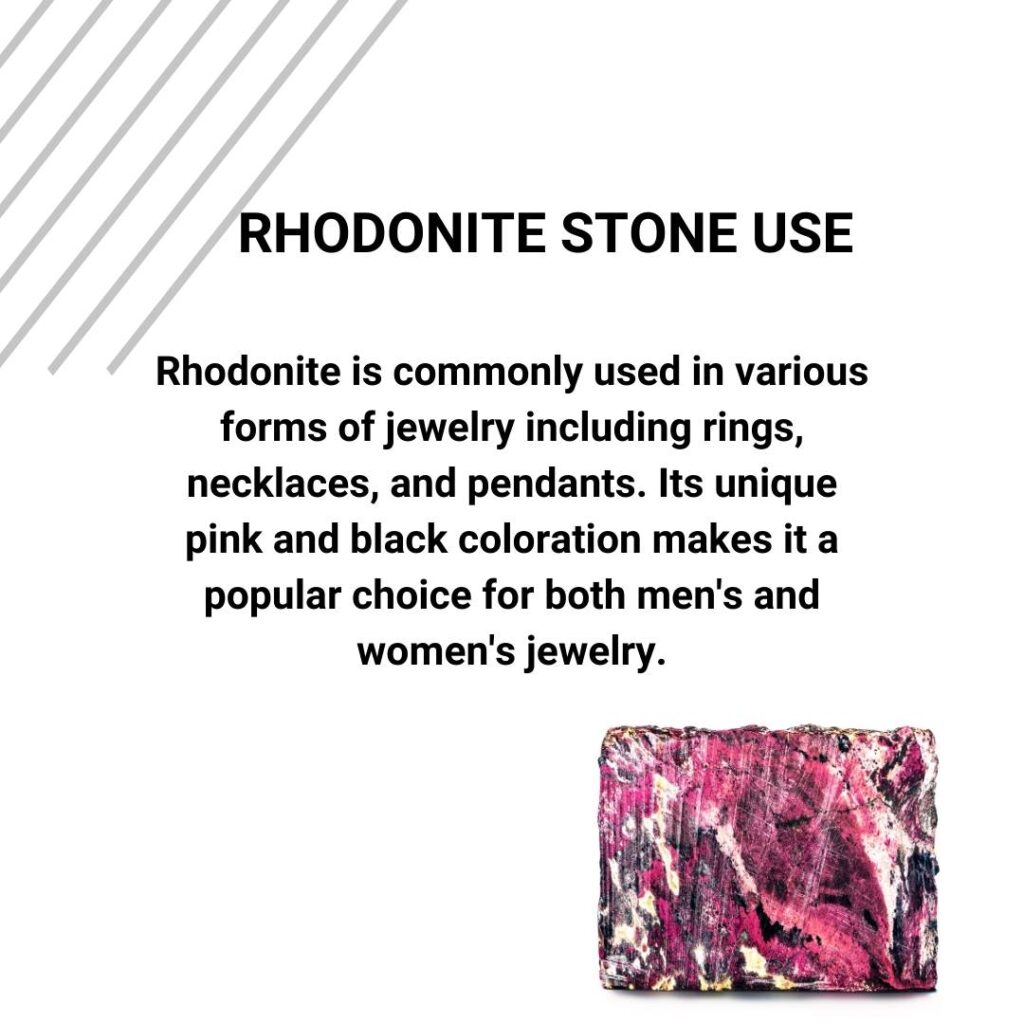 Rhodonite Meaning: Gemstone Healing Properties, Uses, Crystals and More ...