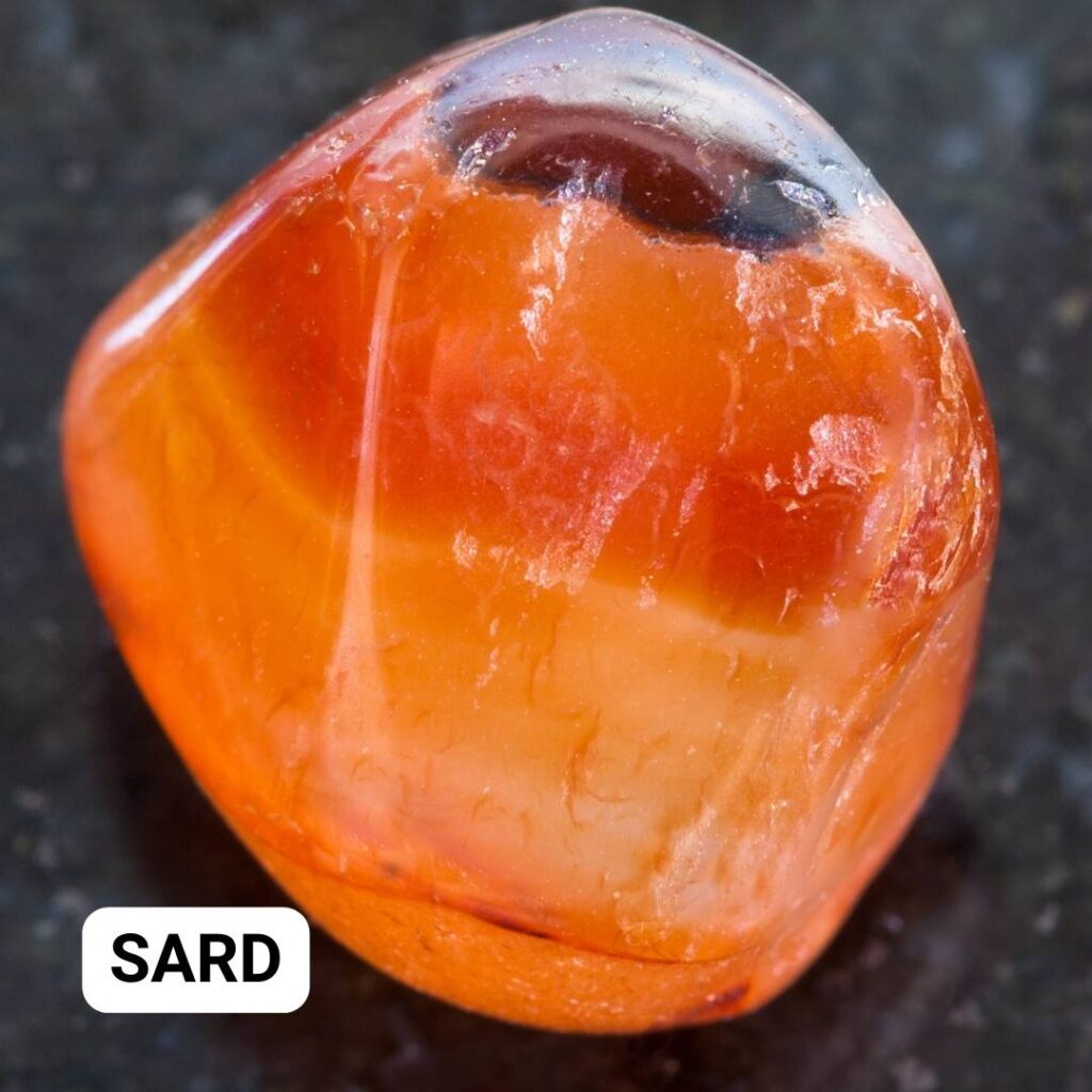 Sard Meaning: Gemstone Healing Properties, Uses, Crystals and More - Bhoma Journal
